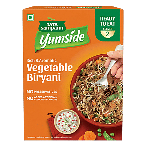Buy Tata Sampann Yumside Vegetable Biryani Online at Best Price of Rs ...