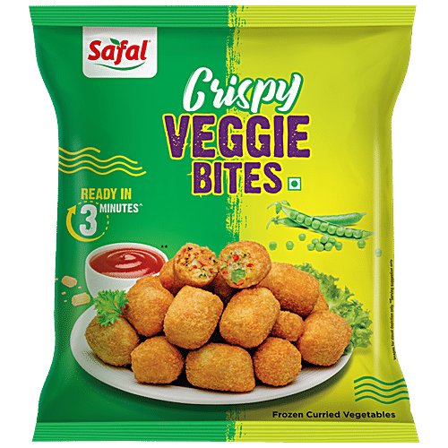 Buy Safal Crispy Veggie Bites - Frozen Curried Vegetables, Ready To ...