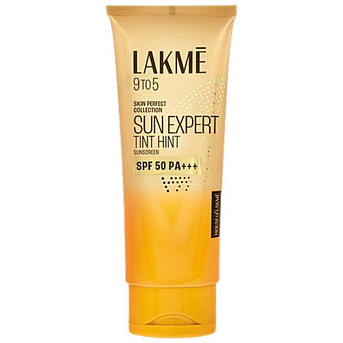 Buy Lakme 9To5 Sun Expert Tint Hint Sunscreen SPF 50 PA+++ Online at ...