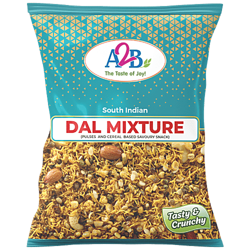Buy A2B Dhal Mixture - Cereal & Pulses Based Savoury Snack Online at ...