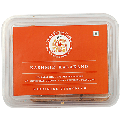 Buy Sweet Karam Coffee Kashmir Kalakand - Traditional Indian Sweet ...