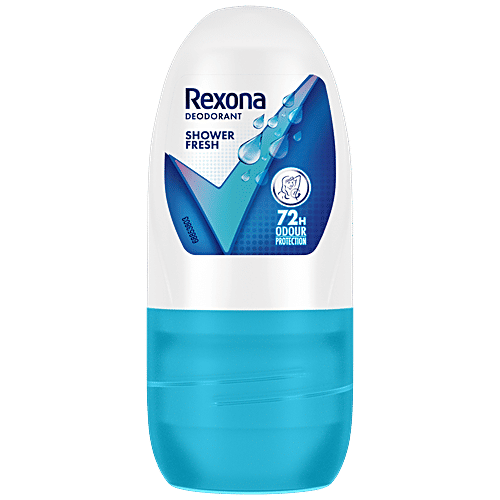 Buy Rexona-Rollon Deodorant - Underarm Roll On, Shower Fresh, 72 Hours ...