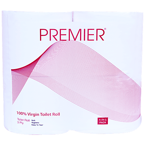 Buy Premier Toilet Rolls - 3 Ply Online at Best Price of Rs 335 - bigbasket