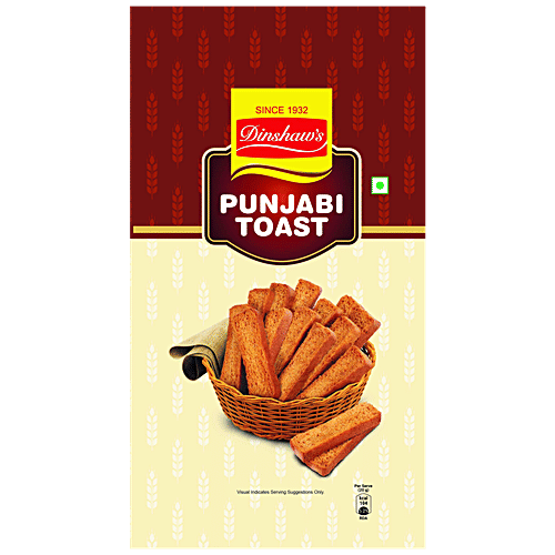 Buy Dinshaws Premium Punjabi Toast - Crunchy, Tea Time Snack Online at ...