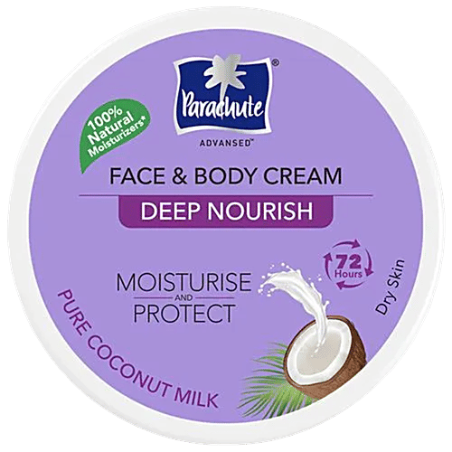 Buy Parachute Advansed Deep Nourish Face & Body Cream Moisturiser With ...