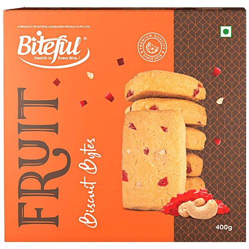 Buy Biteful Fruit Biscuit Bytes - Sweet, Healthy, Perfect Snack Online ...