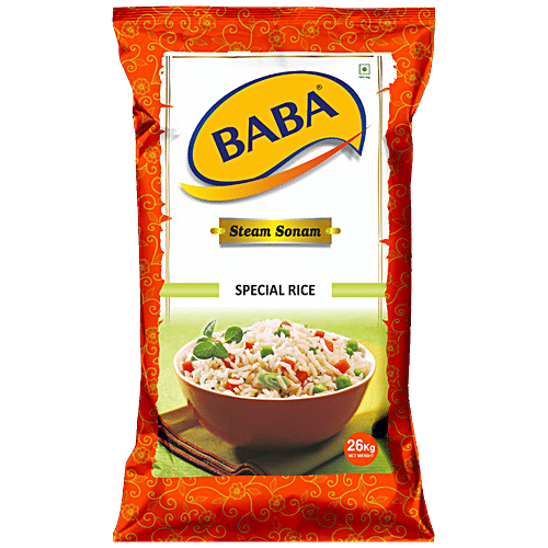 Buy Baba Steam Sonam Special Rice - Flavourful, Fluffy, Natural Aroma ...