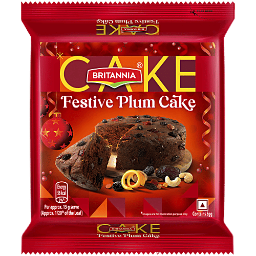 Buy Britannia Festive Plum Cake Online at Best Price of Rs 130 - bigbasket