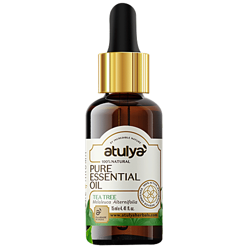 Buy Atulya Tea Tree Essential Oil - Pure, Reduces Blemishes, Improves ...
