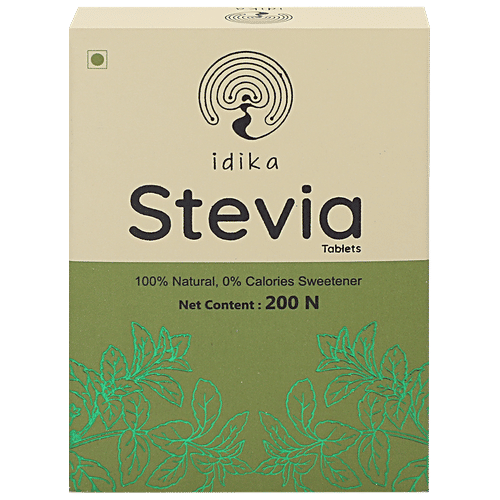 Buy Idika Stevia Tablets - 100% Natural, 0% Calories Sweetener Online ...