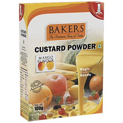 Buy BAKERS Custard Powder - Mango Flavour Online at Best Price of Rs 50 ...