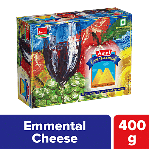 Buy Amul Emmental Cheese - Wholesome, Rich In Calcium Online at Best ...