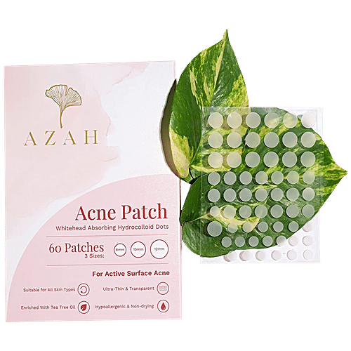 Buy Azah Acne Patch - Transparent Hydrocolloid Patches For Scarring ...