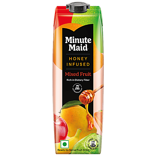 Buy Minute Maid Mixed Fruit Juice - Honey Infused, Ready To Serve ...