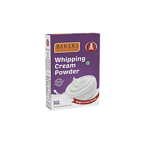 Buy BAKERS Whipping Cream Powder - Vanilla Online at Best Price of Rs ...