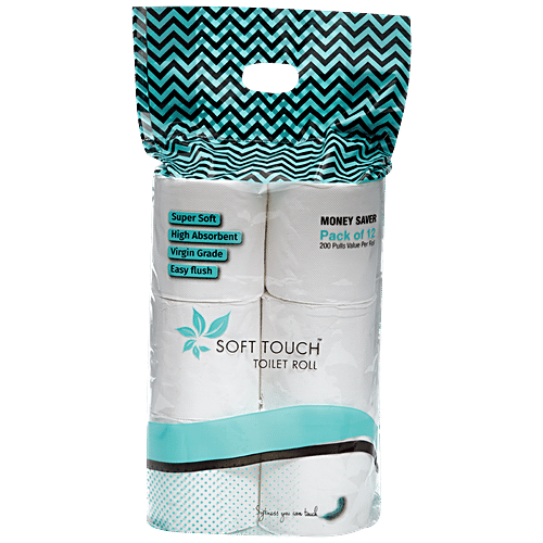 Buy Soft Touch Toilet Roll - Easy Flush, Ultra Soft, Highly Absorbent ...