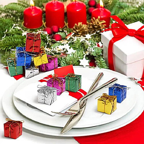 Buy Creative Space Christmas Decoration Hanging Gift Box - Assorted ...
