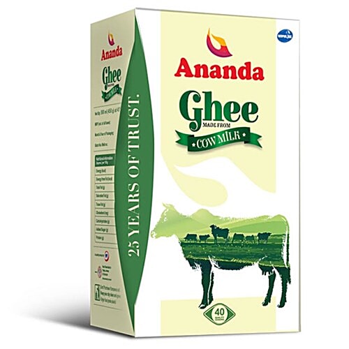 Buy Ananda Ghee - Made From Cow Milk, Boosts Immunity Online at Best ...