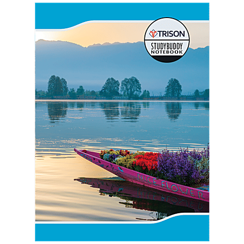 Buy Trison Studybuddy Notebook - Ruled, A4 Size, 320 Pages, 60 GSM ...