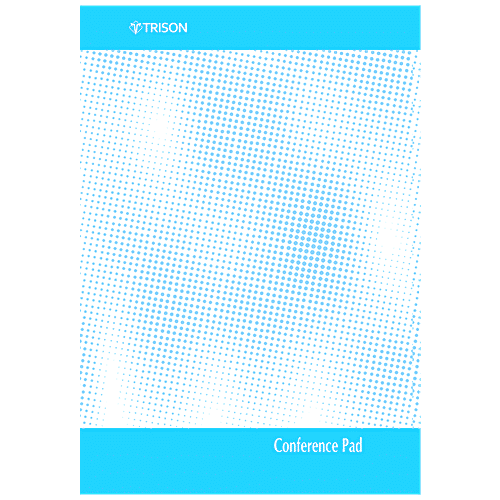 Buy Trison Conference Pad - 40 Pages, Pack of 20 , 60 GSM Online at ...