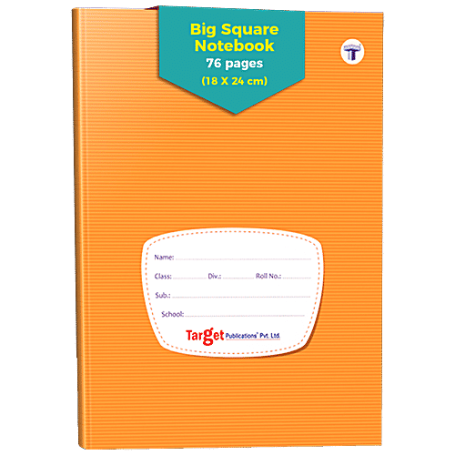 Buy Target Publications Big Square Notebook - 76 Pages, Hard Bound ...