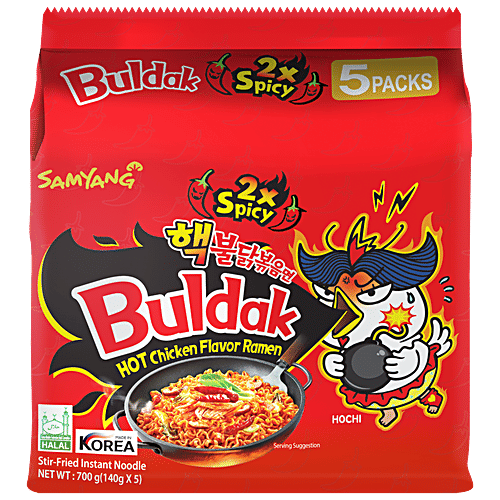 Buy Buldak 2x Spicy Hot Chicken Flavor Ramen - Instant Stir-Fried ...