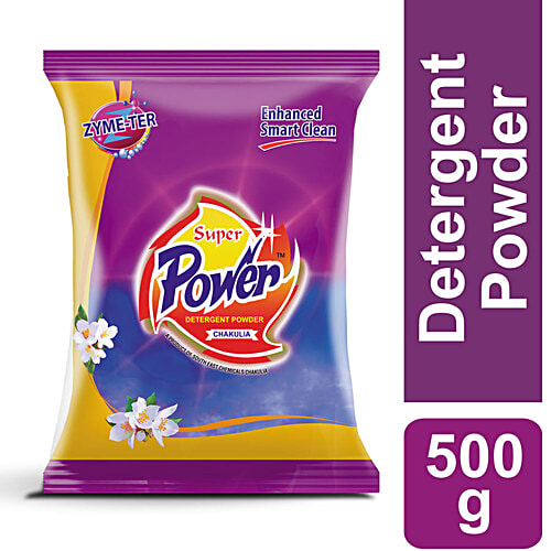 Buy Super Power Detergent Powder - Kills Germs, Removes Tough Stains ...