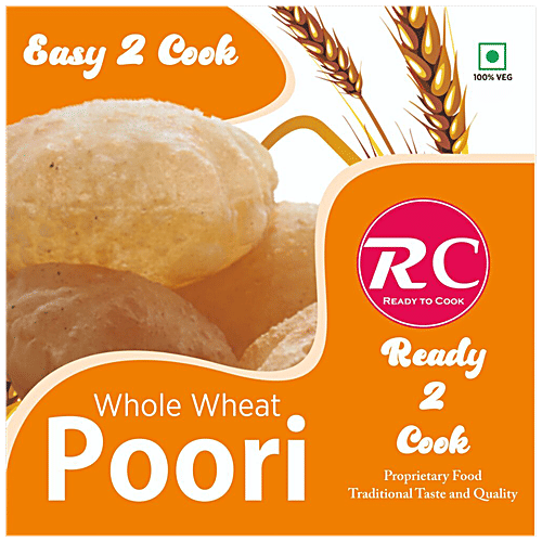 Buy RC Fresh Food Whole Wheat Poori - Ready To Cook Online at Best ...