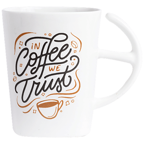 Buy Tibros Coffee Mug - Imperial Series, Microwave Safe, White ...