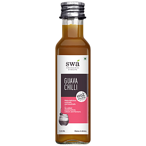 Buy Swa Artisanal Syrups Guava Chilli For Cocktails, Mocktails & Brews ...