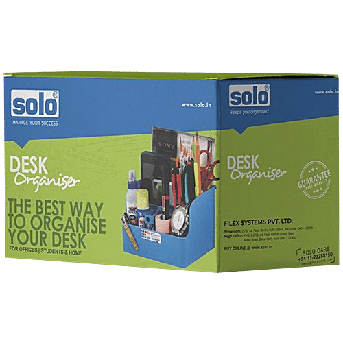 Buy Solo Desk Organizer PBL - Stationery Storage Tidy Desk Organizer ...