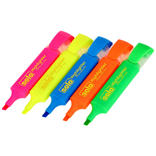 Buy Solo Highlighters - Assorted Colours Online at Best Price of Rs 88 ...