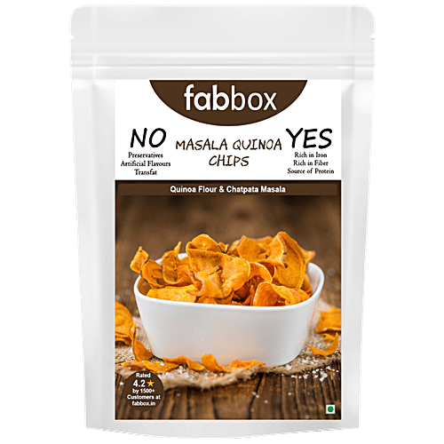 Buy Fabbox Fivegrain Masala Quinoa Chips - Healthy, Guilt-free ...