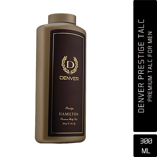 Buy Denver Hamilton Prestige Premium Body Talc - Long-Lasting Fragrance ...