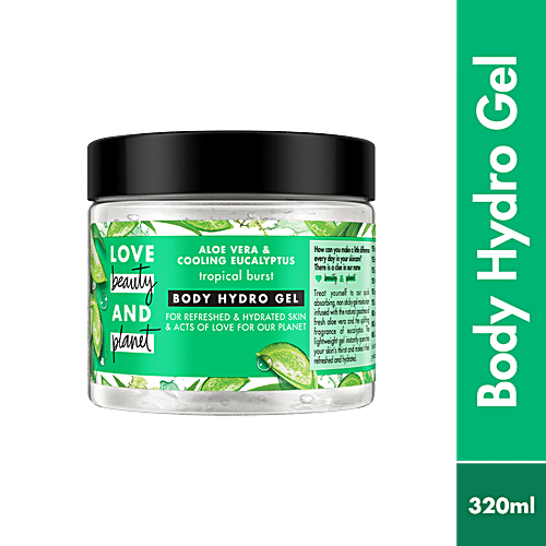 Buy Love Beauty & Planet Body Hydro Gel - Tropical Burst, Aloe Vera ...
