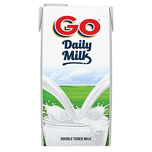 Buy Go Daily Milk - UHT Processed Double Toned Milk, Rich In Protein ...