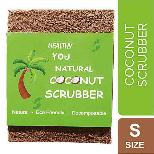 Buy Healthy You Coconut Kitchen Scrubbers - Natural, Eco Friendly & De ...