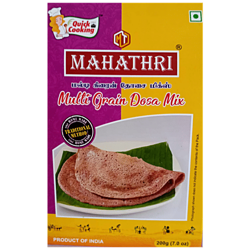 Buy Mahathri Multi Grain Dosa Mix - South Indian Delicacy Online at ...
