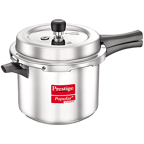 Buy Prestige Popular Plus Svachh Virgin Aluminium Pressure Cooker With ...
