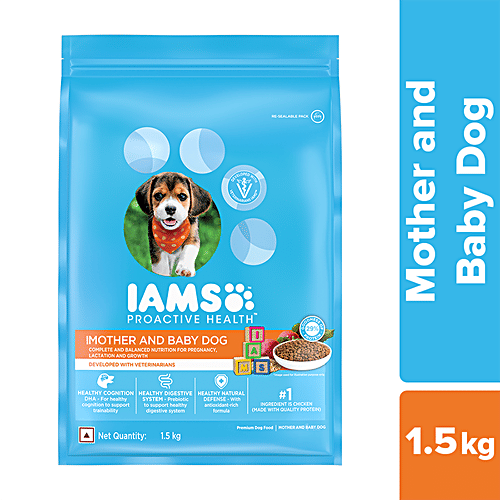 Buy IAMS Proactive Health Premium Dry Food - For Mother & Baby Dog ...
