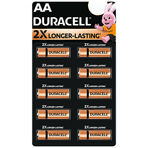 Buy Duracell AA Batteries - 2X Long Lasting Online at Best Price of Rs ...