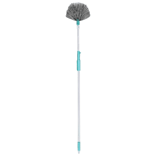 Buy Prestige Round Cobweb Broom Stick - Plastic, With Rod, Multicolour ...