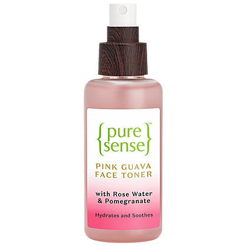 Buy Pure Sense Pink Guava Face Toner - Rose Water & Pomegranate ...