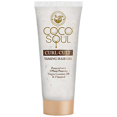 Buy Coco Soul Curl Cult Taming Hair Gel - Controls Frizz, For ...