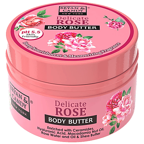 Buy Bryan & Candy Body Butter - Delicate Rose, pH 5.5, Skin-Friendly ...