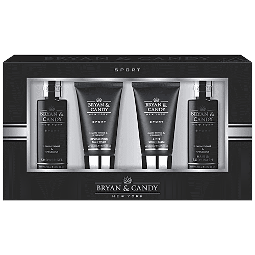 Buy Bryan & Candy Sport Ultimate Luxury Gift Set - Lemon Thyme & Spearmint, For Men Online at ...