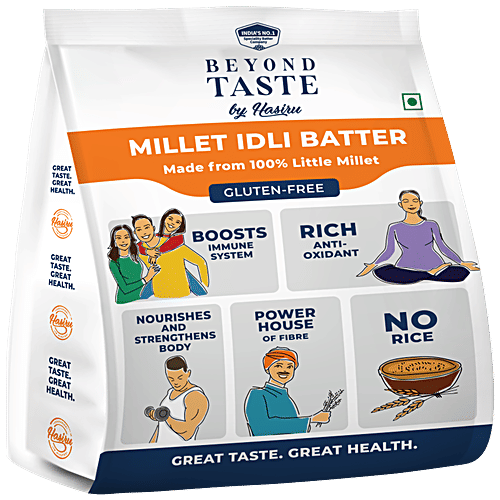 Buy HASIRU FOODS Millet Idli Batter - Boosts Immune System, Powerhouse ...