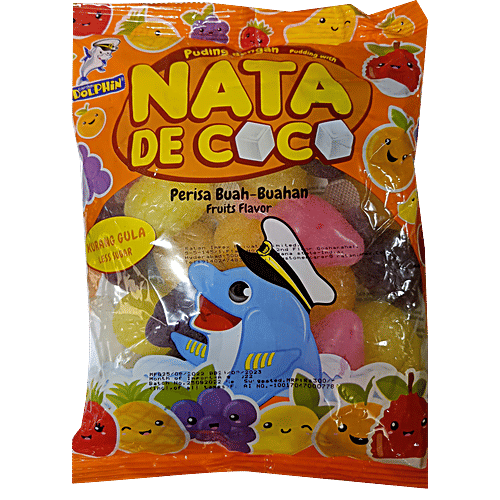 Buy Dolphin Pudding With Nata De Coco - Fruits Flavour, Less Sugar ...