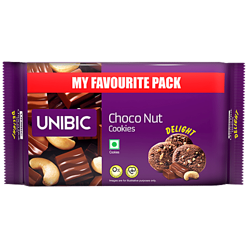 Buy Unibic Choconut Cookies - Zero Cholesterol & No Trans Fat Online at ...