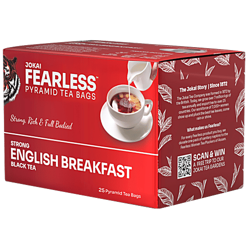 Buy FEARLESS TEA English Breakfast Tea - Strong, Rich Flavour Online at ...